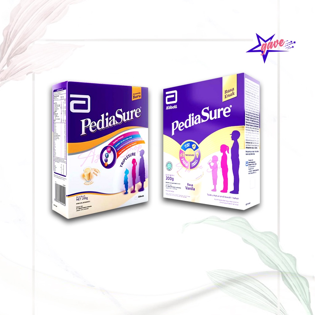 Jual Susu Pediasure 200 gr 1-10 tahun / AgaveShop | Shopee Indonesia