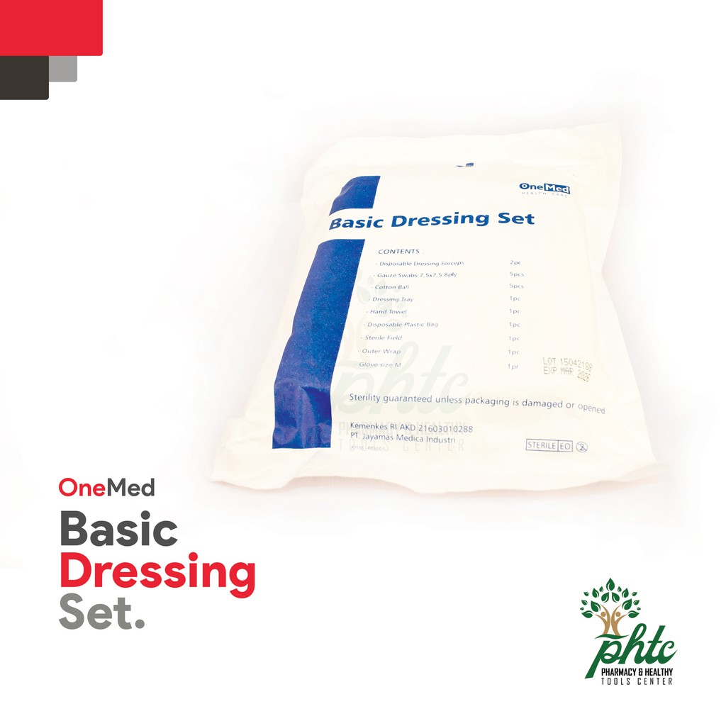 Jual ONEMED Basic Dressing Set l Paket Rawat Luka Lengkap | Shopee ...