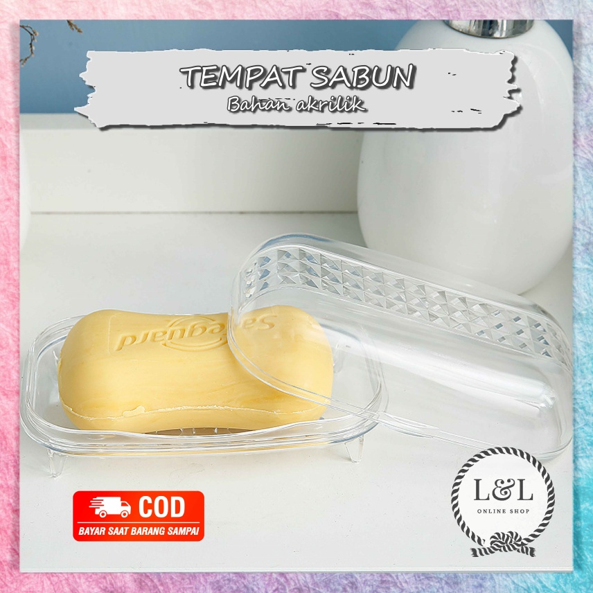 Jual Tempat Wadah Kotak Sabun Batang Kamar Mandi Traveling Portable ...