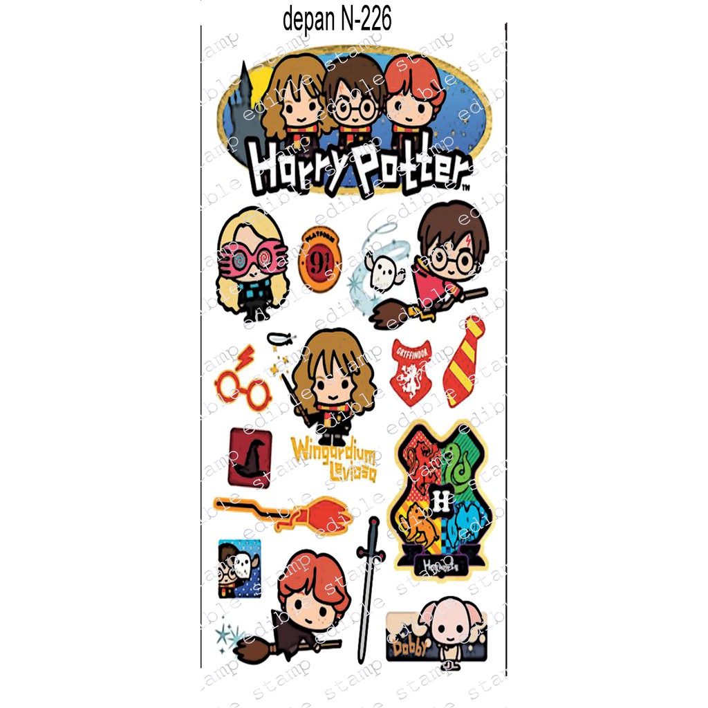Jual Edible Stamp Stiker Makanan Edible Stiker Edible Image Edible ...