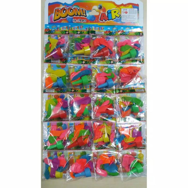 Jual Balon air lembaran isi 20pcs | Shopee Indonesia