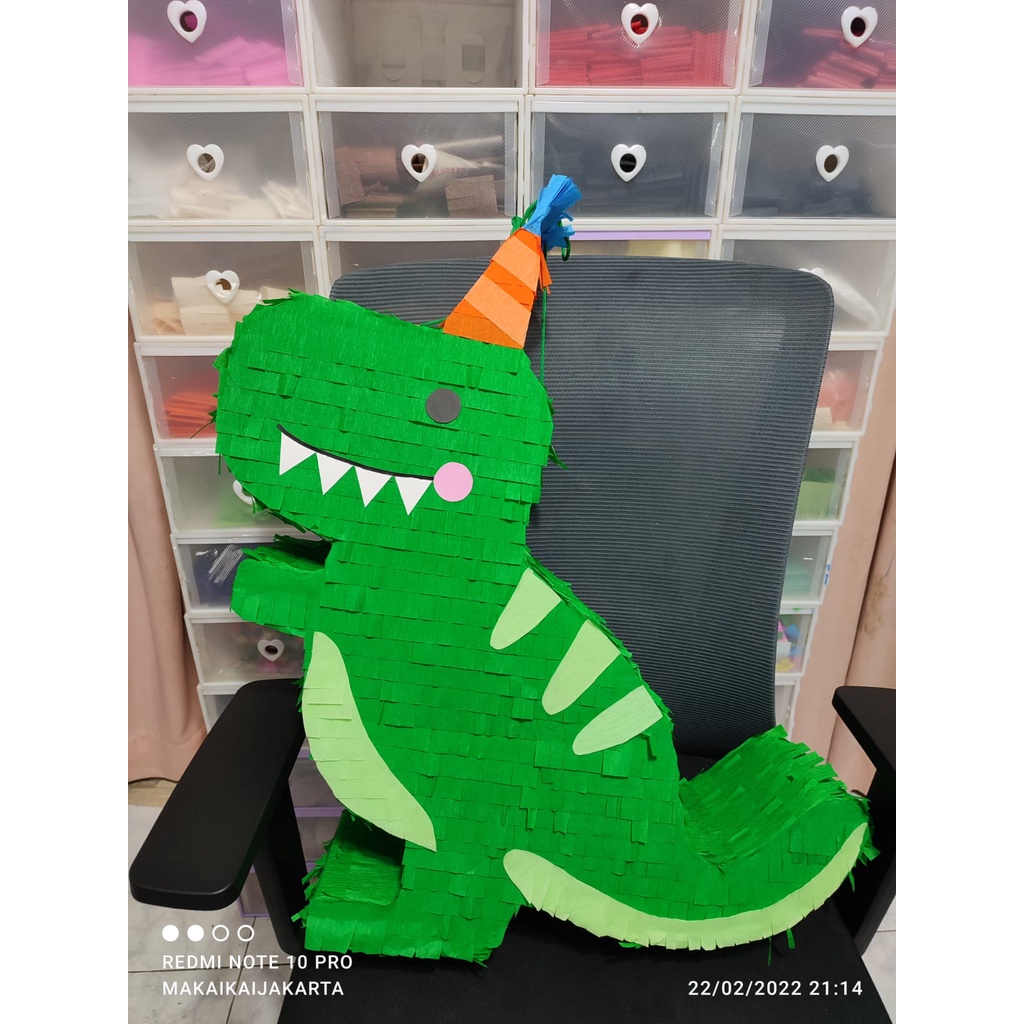 Jual Pinata karakter pukul Dinosaurus Dino T Rex | Shopee Indonesia