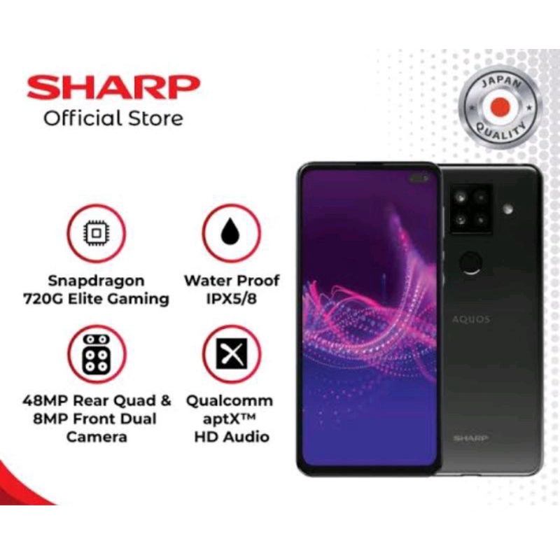 Jual Sharp Aquos Sense 4 Plus new | Shopee Indonesia