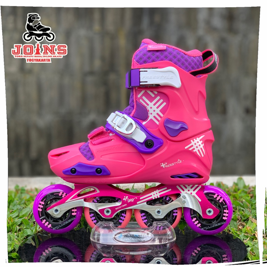 Jual Sepatu Roda Anak inline Skate Anak Freestyle Z1 Pink | Shopee ...