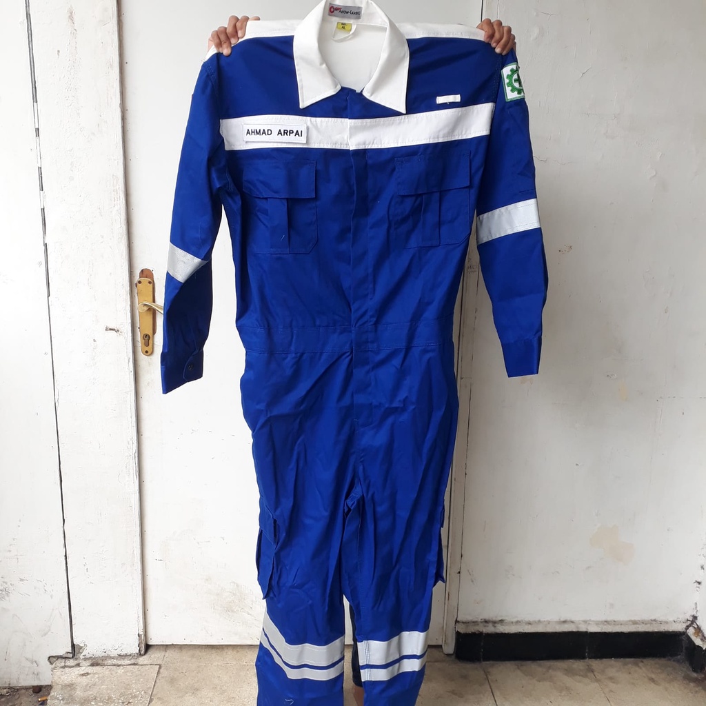 Jual Coverall Wearpack Pertamina Bahan Full Cotton | Shopee Indonesia