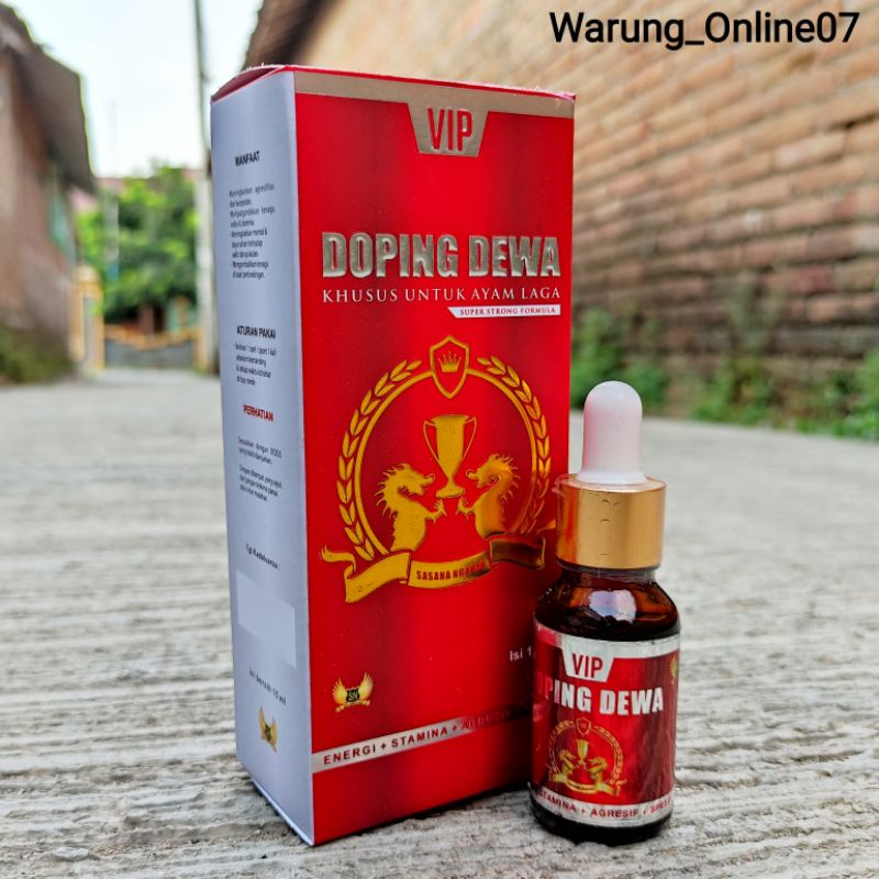 Jual Doping DEWA VIP SN New Formula 100% Original Doping Ayam Laga ...