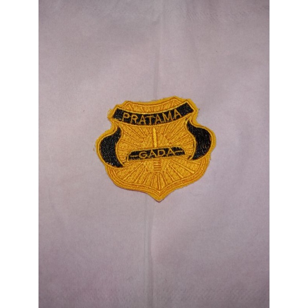 Jual ATRIBUT BORDIR LOGO PRATAMA GADA GADA MADYA GADA UTAMA SATPAM ...