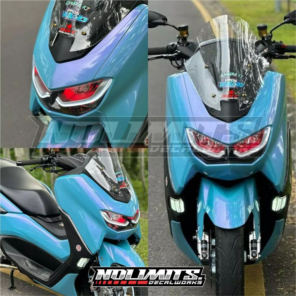 Jual DECAL POLOS NMAX ICE BLUE LEMBAYUNG VARIASI MOTOR FULLBODY NMAX ...