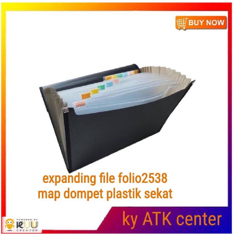 Jual Expanding File Joyko Ukuran Folio / Map Dompet Plastik Sekat ...