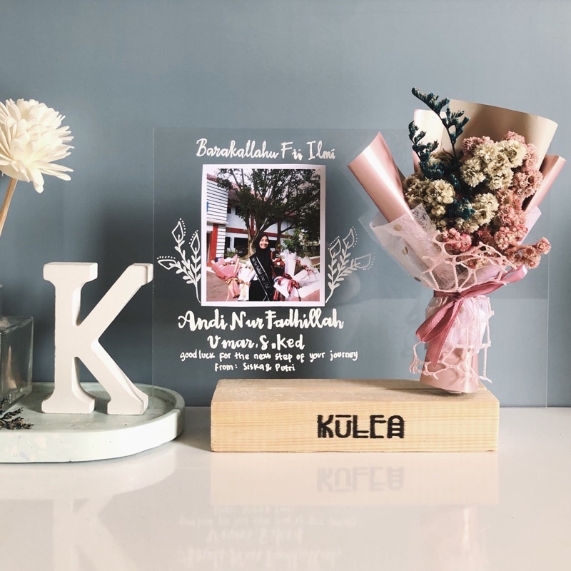 Jual ACRYLIC GIFT BOX KADO WISUDA/ULTAH/WEDDING | Shopee Indonesia