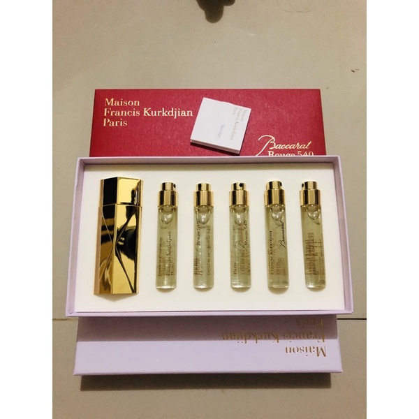 Jual BACCARAT ROUGE 540 11ml Travel Set | Shopee Indonesia