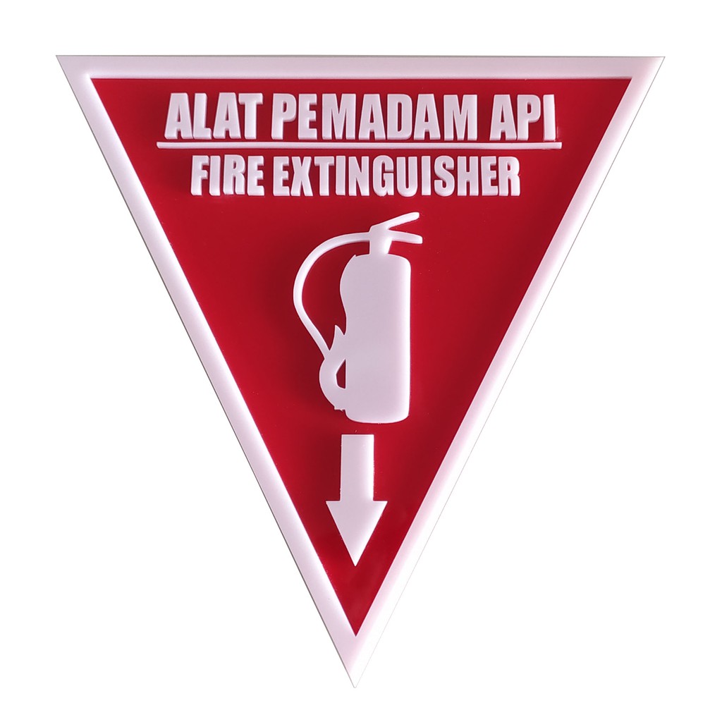 Jual Rambu APAR (Alat Pemadan Api Ringan) Bahan Akrilik | Shopee Indonesia
