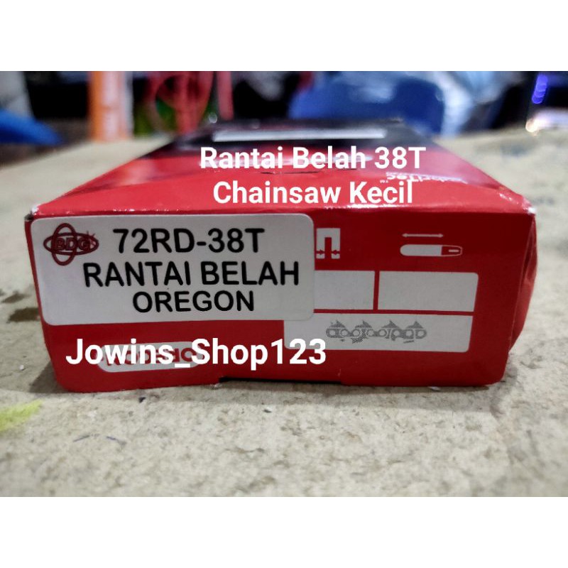 Jual Rantai Rante Oregon Belah 72RD-38T Chainsaw Kecil | Shopee Indonesia