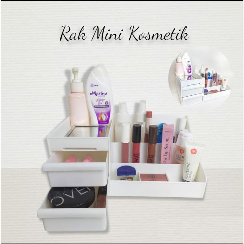 Jual DOMY Rak Kosmetik Serbaguna / Cosmetic Storage Drawer TRIJ ...
