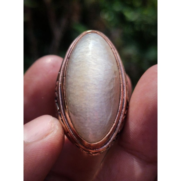 Jual Cincin Batu Akik PANDAN KAPAS SEMU Asli batuan alam bukan sintetis ...