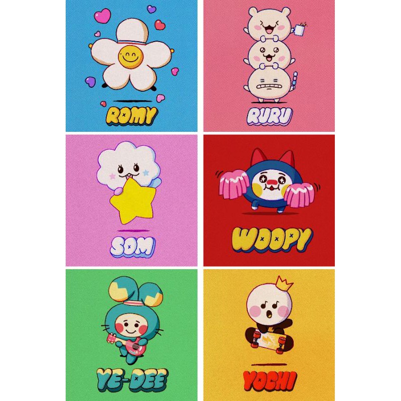 Jual TRUZ TREASURE LINE CHARACTER STICKER STIKER | Shopee Indonesia