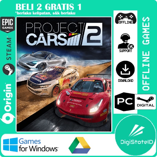Jual Project CARS 2 Multiplayer - Game PC | Shopee Indonesia