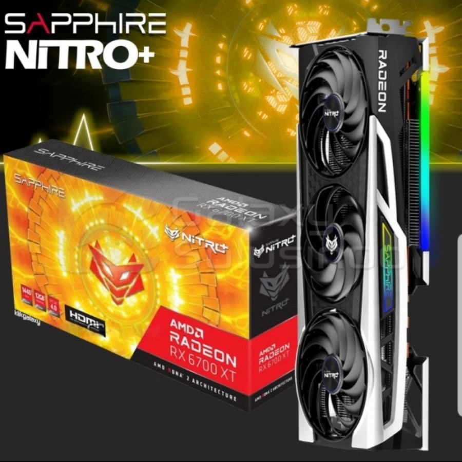 Jual Vga Sapphire Nitro+ RX 6700 XT 16GB - Sapphire Radeon RX 6700 XT ...