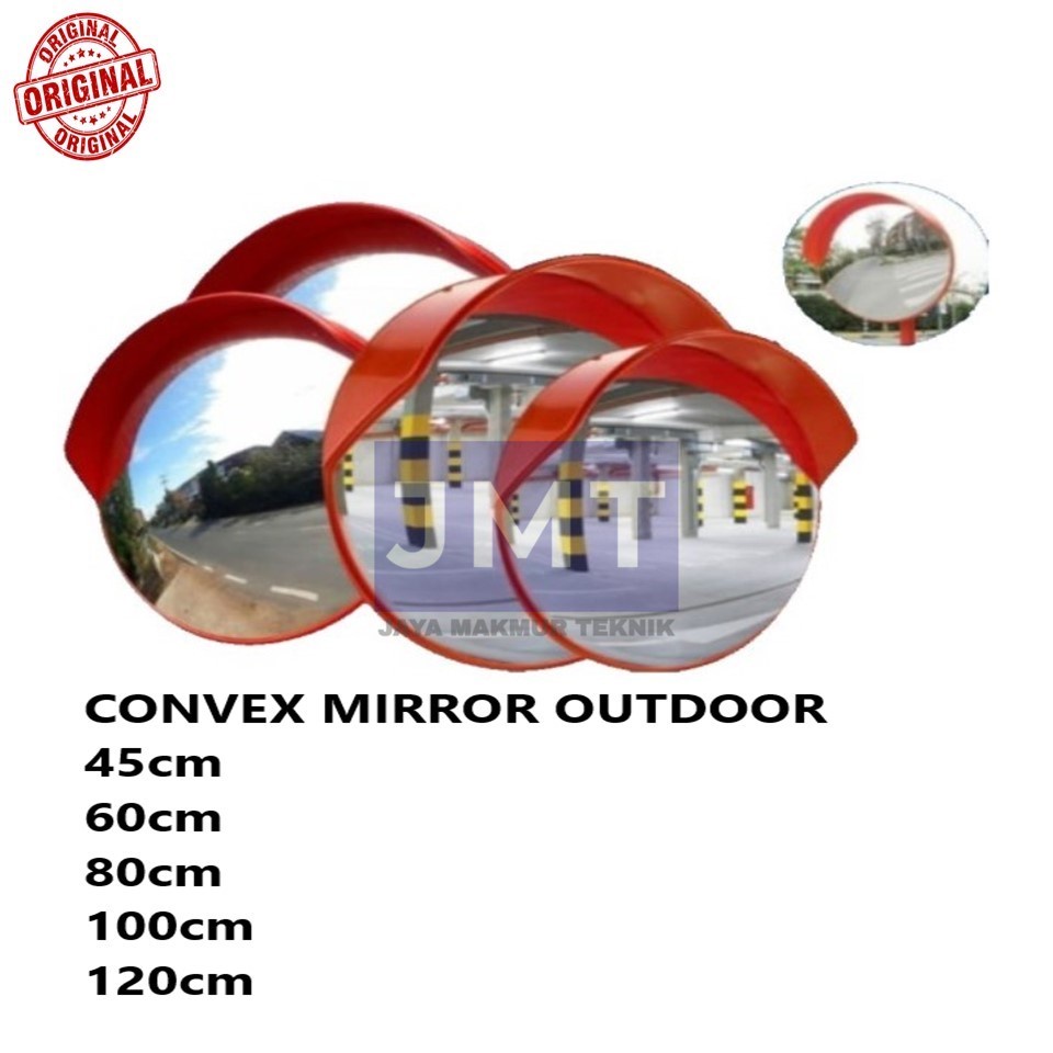 Jual Convex Mirror Kaca Cermin Cembung Outdoor Indoor 100cm Jalan ...