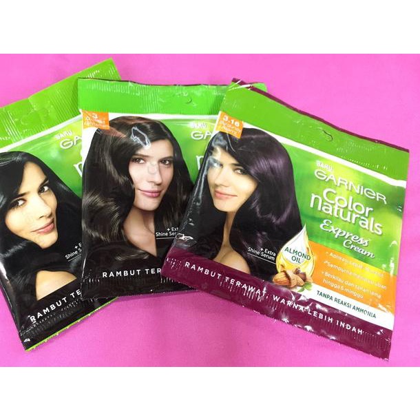 Jual GARNIER Semir Rambut Sachet - Dark Brown ☑ | Shopee Indonesia