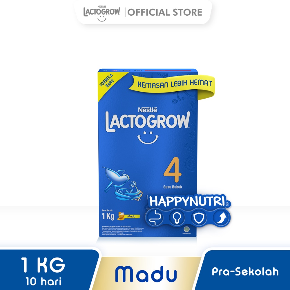 Jual Susu Lactogrow 4 Rasa Madu (1 kg) | Shopee Indonesia