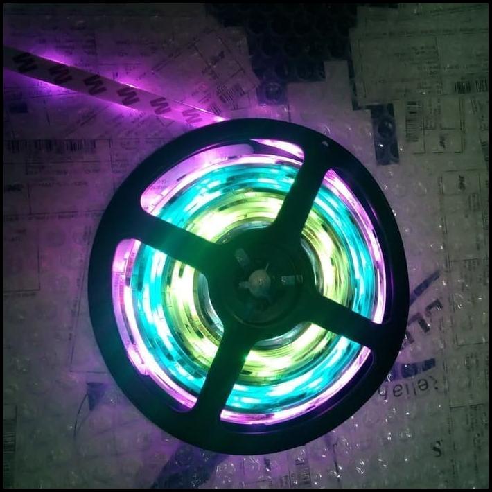 Jual Lampu Led Strip Rgb Running 5050 + Ic Pintar Otomatis / 12Volt ...