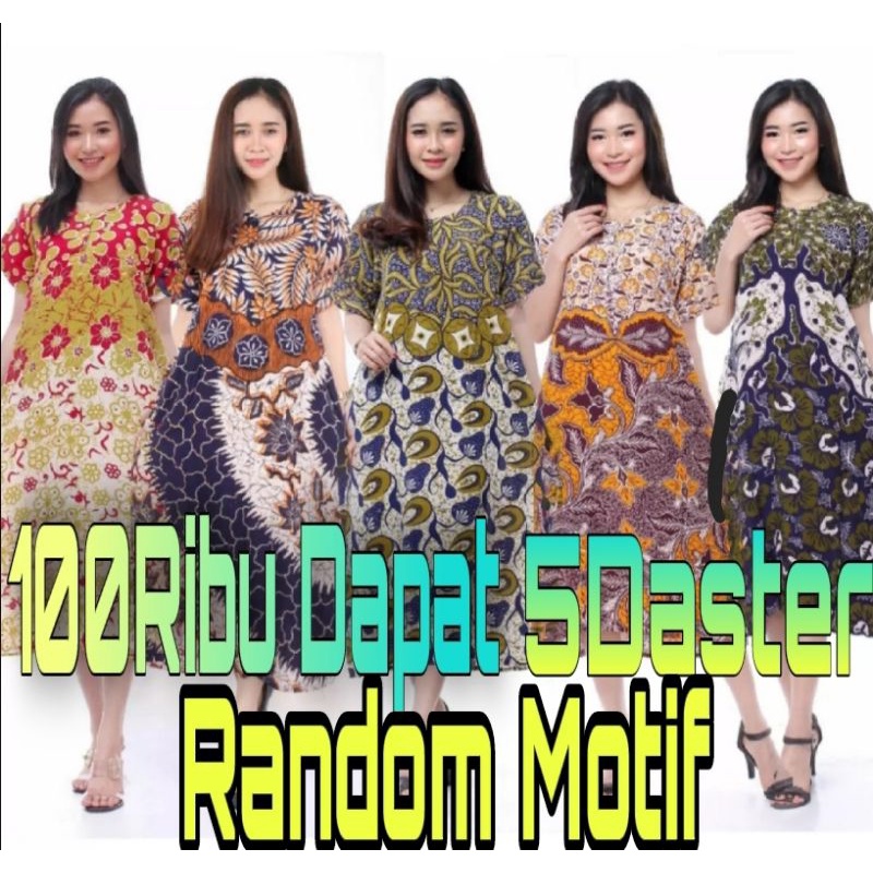 Jual 100ribu dapat 5 daster|daster Murah|daster rayon|Daster ibu-ibu ...