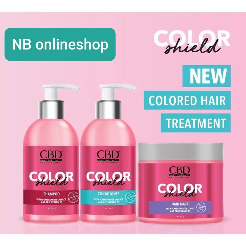 Jual CBD Professional Color Shield Shampoo/Conditioner 250ml | Shopee ...