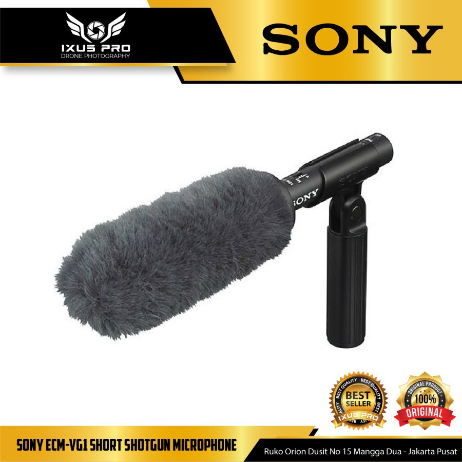 Jual Sony ECM-VG1 Short Shotgun Microphone - Mic Sony ECM-VG1 | Shopee Indonesia