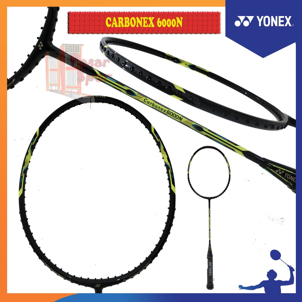 Jual YONEX CARBONEX 6000 N RAKET BADMITON ORIGINAL | Shopee Indonesia