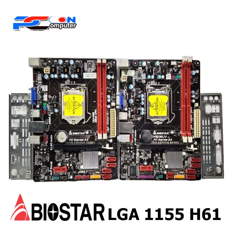 Jual MAINBOARD Intel soket LGA 1155 H61 BIOSTAR ONBOARD DDR3 | Shopee ...