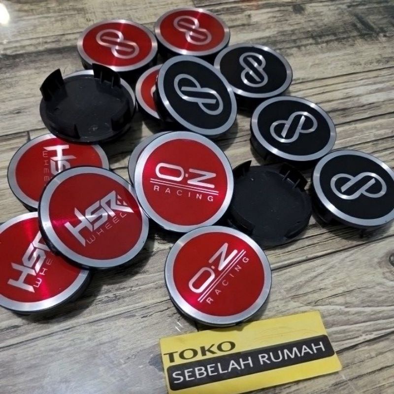 Jual dop velg racing variasi 6cm hsr logo enkei oz racing VARIAN ...