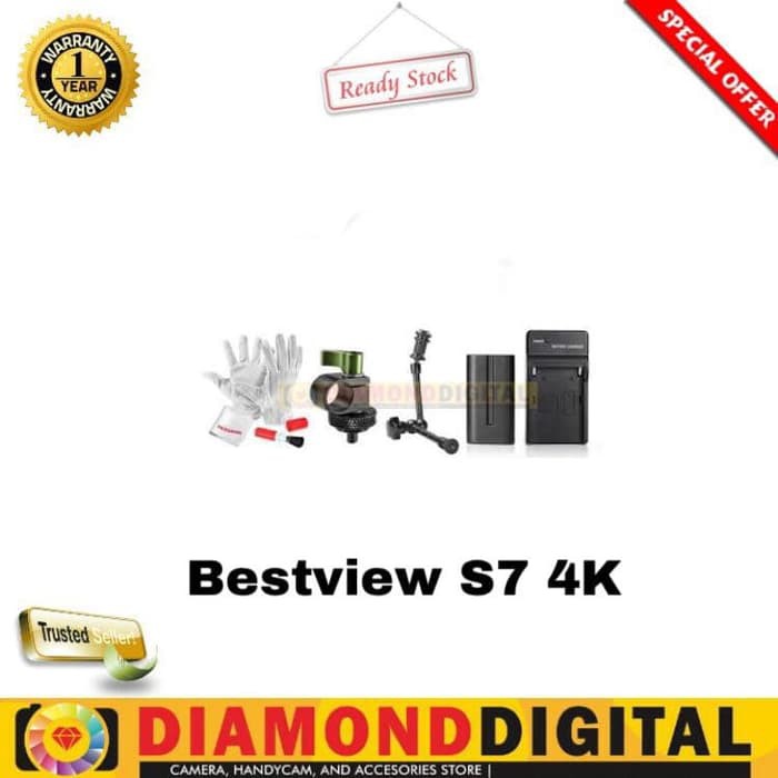 Jual Promo Bes tview S7 4K HDMI Support 7 inch Full HD 10 BIT Monitor Murah Banget | Shopee ...