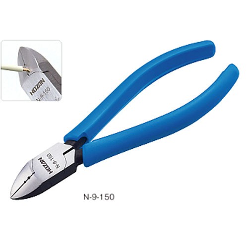 Jual Hozan N9-150 ( Diagonal Cutter With Stripper ) ORI JEPANG | Shopee ...