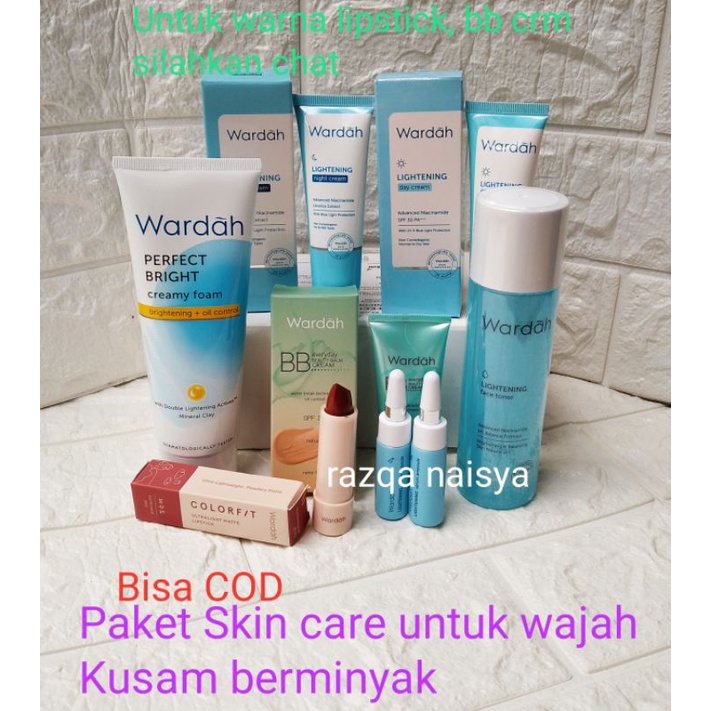 Jual Paket kosmetik wardah lengkap / Best seller Paket kosmetik wardah yang bagus | Shopee Indonesia