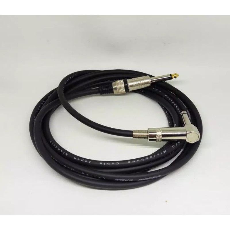 Jual kabel gitar/kabel gitar Jack L to lurus canare | Shopee Indonesia