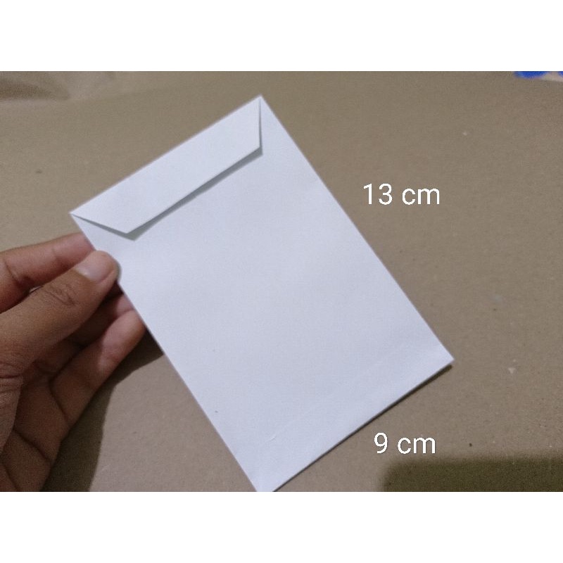 Jual (9*13) AMPLOP MINI PUTIH| AMPLOP PUTIH | AMPLOP PACKING | Shopee ...