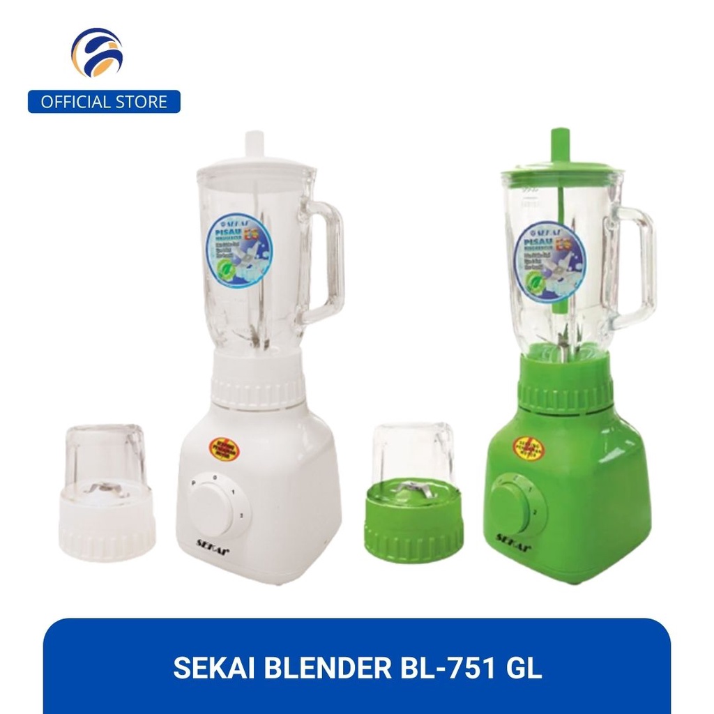 Jual Sekai BL-751 GL Blender 1 Liter | Shopee Indonesia
