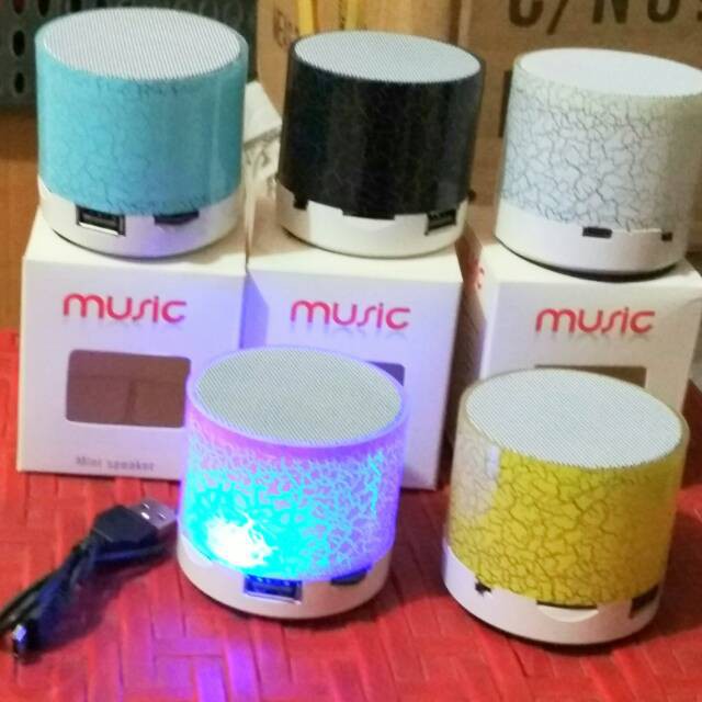 Jual Speaker mini Bluetooth (motif retak) | Shopee Indonesia