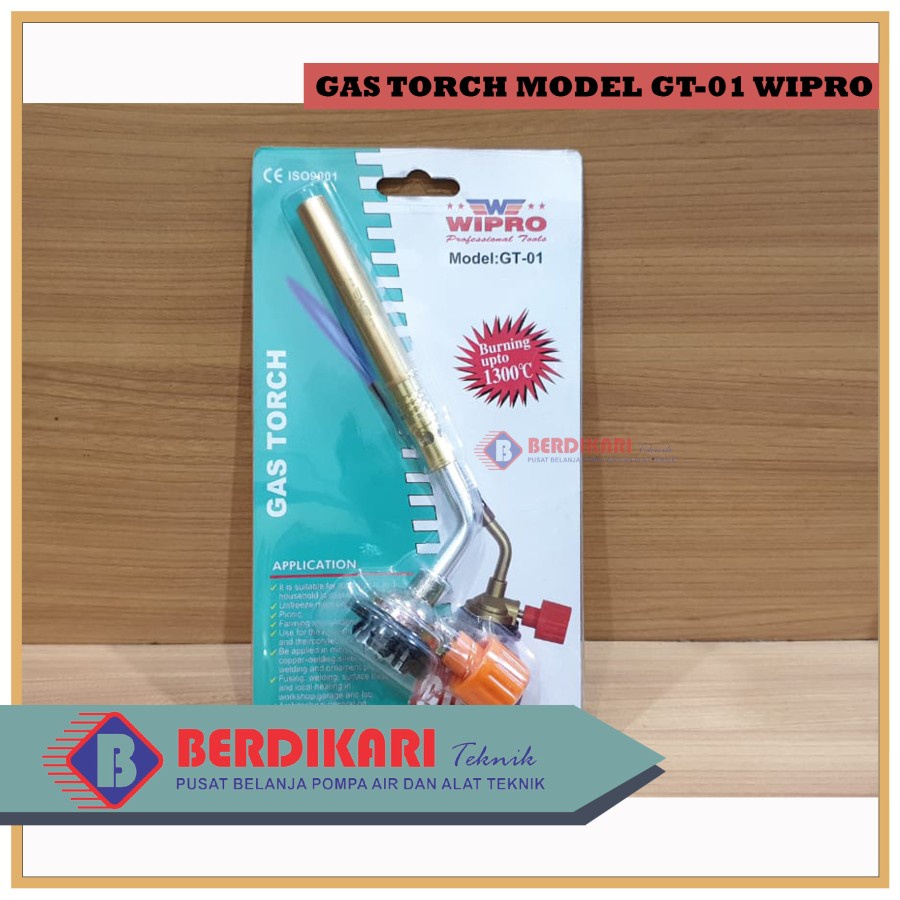 Jual Gas Torch Manual Ignition - Kepala Gas Pembakaran Manual - Wipro ...