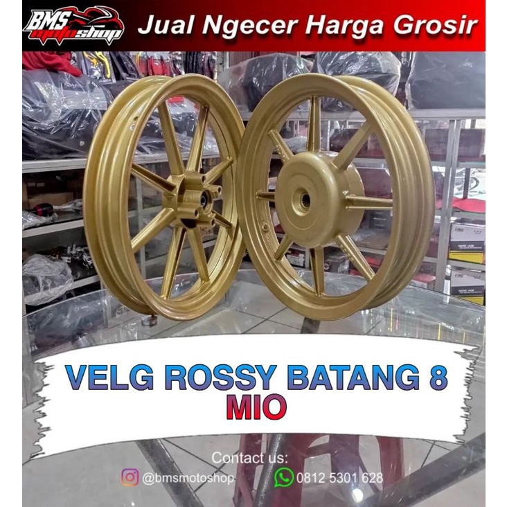 Jual Velg Racing V-Rossi Palang 8 Yamaha Mio | Shopee Indonesia