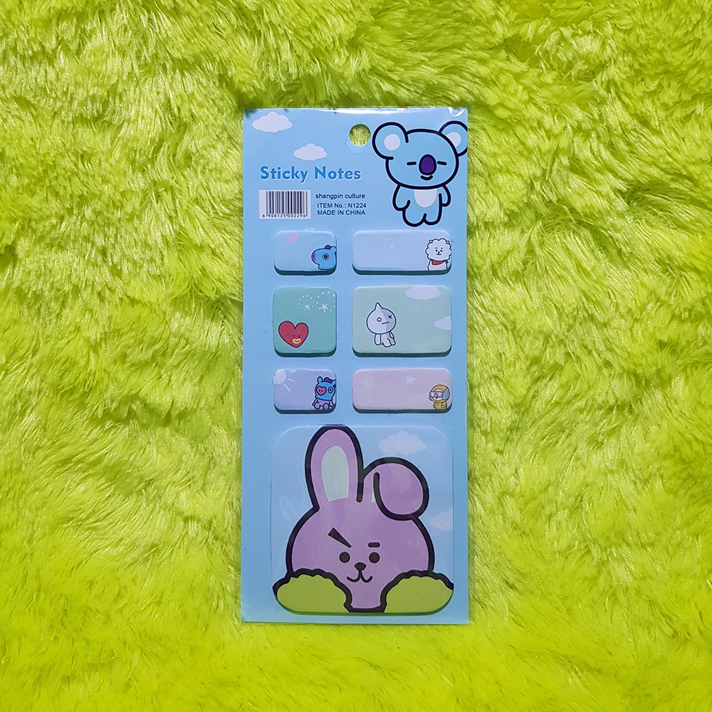 Jual Sticky Notes Kpop Bts Bt21 Koya | Shopee Indonesia