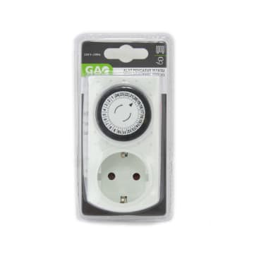 Jual Stop Kontak Timer Mekanik MECHANICAL DAILY TIMER GAO 15GD/3A ...