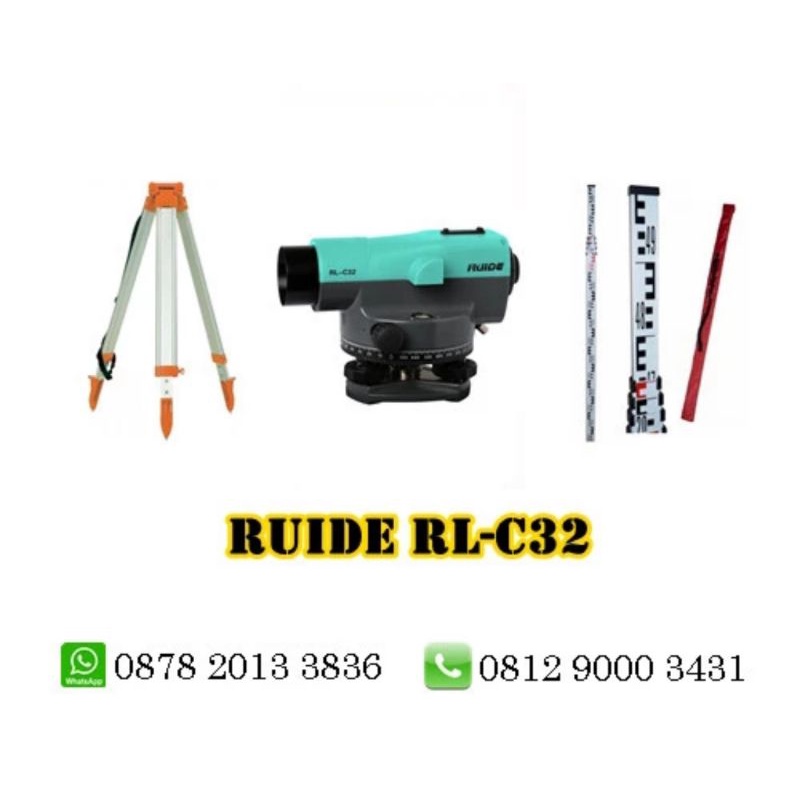 Jual Auto Level / Automatic Level / Waterpass Ruide RL-C32 | Shopee ...