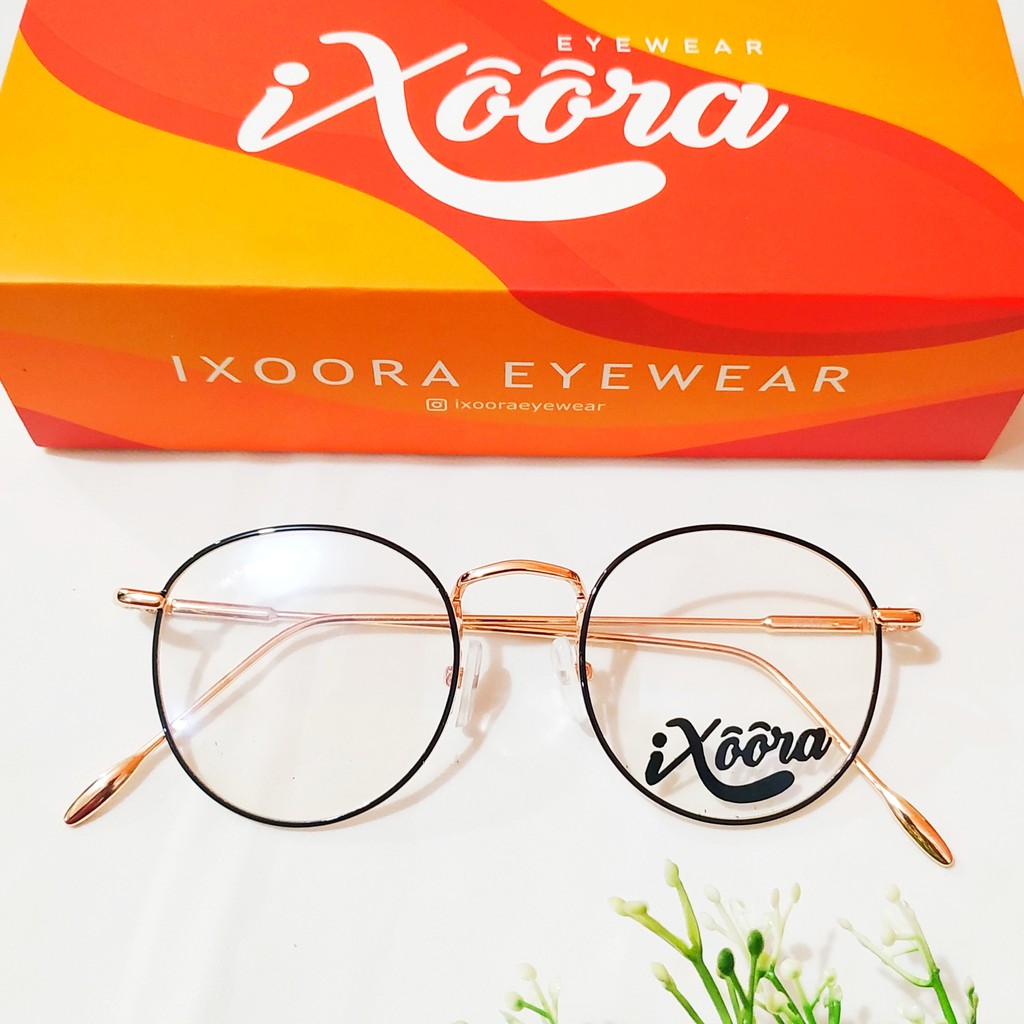 Jual Frame Kacamata Anti Radiasi Ixoora Vivi Pria Wanita | Shopee Indonesia