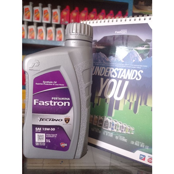 Jual PERTAMINA FASTRON THECNO 15W-50 API SN (LAMBO) 1L UNTUK MOBIL DAN ...