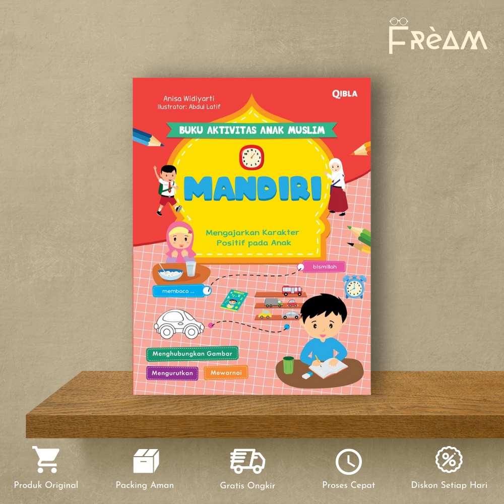 Jual Buku Anak Muslim Buku Aktivitas Anak Muslim : Mandiri | Sopan Dan ...