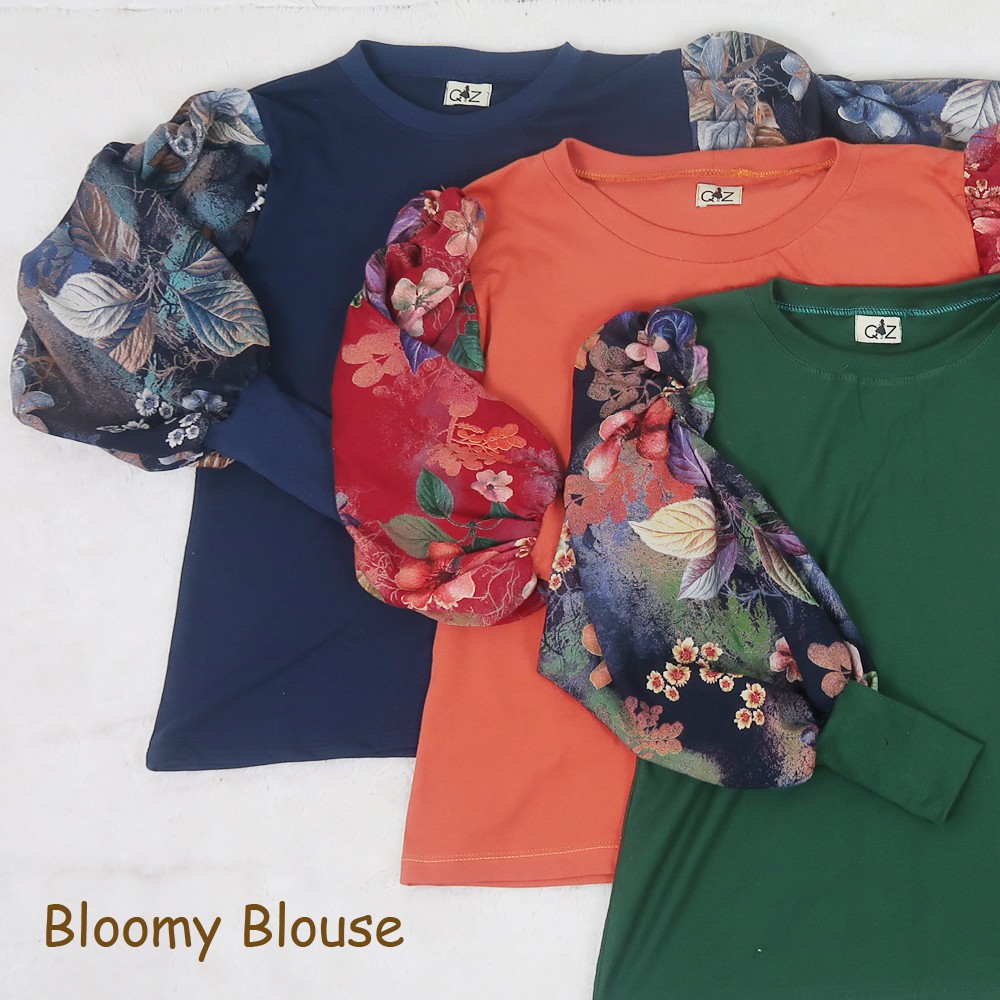 Jual (QIZ) Bloomy Blouse /Blouse Dewasa | Shopee Indonesia