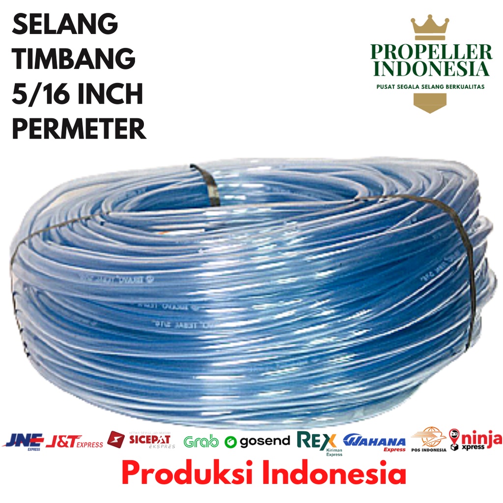 Jual Selang Air Selang Waterpas 5/16 PERMETER 0.5mm Slang Air Ukur ...