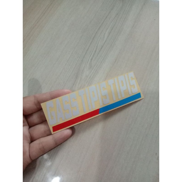Jual STIKER GAS POLL & GAS TIPIS CUTTING | Shopee Indonesia